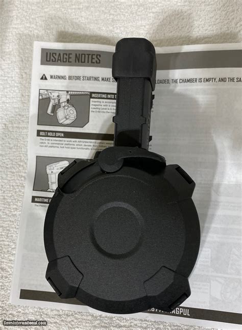 Magpul 60 Rd Drum For 556 Or 300 Blk Caliber