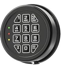Electronic Safe Lock Replacement Keypad With Solenoid Lock Gun Safe