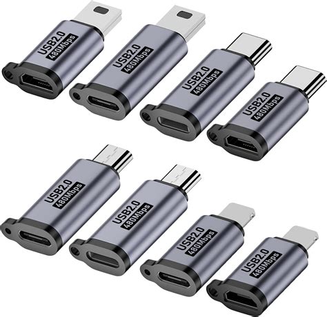Jadebones Usb C Lightning To Micro Usb Adapter Type C To Lightning Converter Usb C