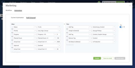 Product Update Get More Done With Automation And New Custom Workflows Projectmanager