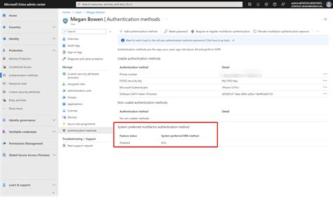 Manage User Preferred Multi Factor Authentication Method In Microsoft Entra Id Janbakker Tech