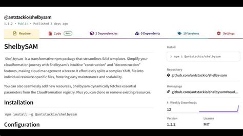 Organise Aws Sam Projects For Better Maintainability Using Shelbysam Antstack