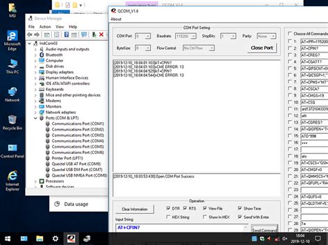 ec20 can t detect sim card after restart the pc lte standard module