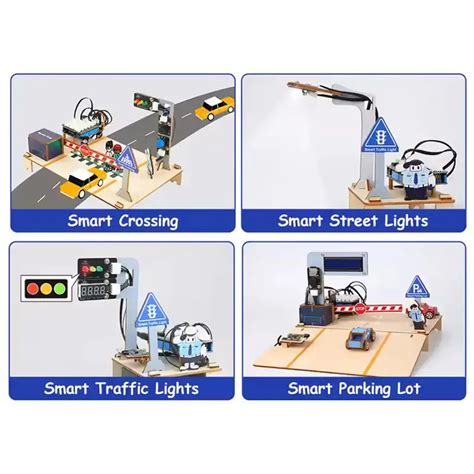 Acebott Esp32 Smart Stem Transportation Kit Compatible W Arduino Robotshop