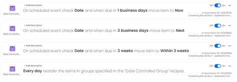 Move Tasks Item By Group In The Same Board Automatically Based On