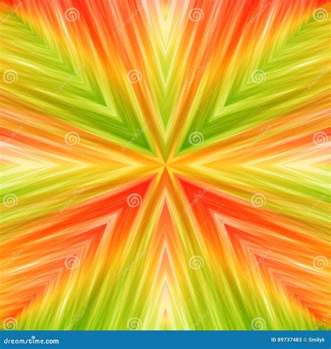 Bright Striped Angular Background Of Summer Colors Stock Vector