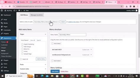 How To Create A Dropdown Menu In Divi Wordpress Website Youtube