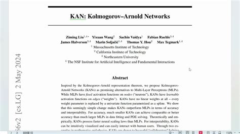 mlp时代已经落幕？最新神经网络kan解析 建议学习ai的都来看看 我说我有毒你信吗 时序异常检测 哔哩哔哩视频