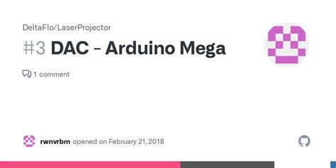 Dac Arduino Mega · Issue 3 · Deltaflo Laserprojector · Github