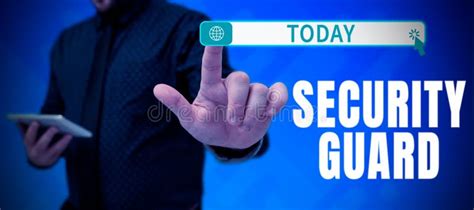 Inspiration Showing Sign Security Guard Internet Concept Tools Used To