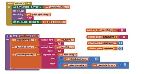 Trying To Return The Value Of A String In Between Two Characters Mit App Inventor Help Mit