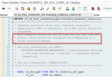Reveal Sap Ewm Condition Record Determination For Ppf Actions