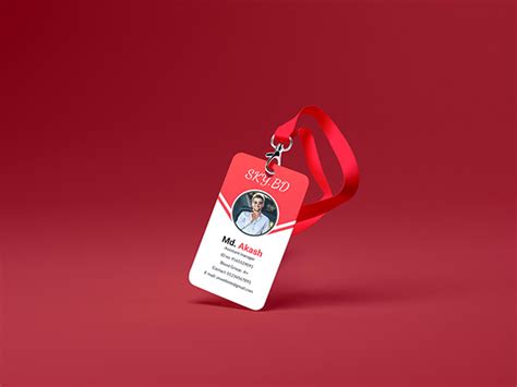 employee card behance
