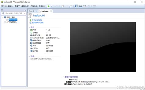 大数据项目实战 基于招聘网职位数据的可视化实验（一、创建虚拟机hadoop01） Csdn博客