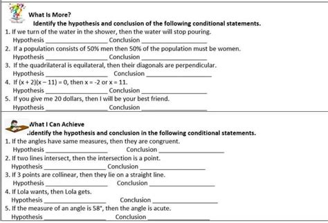 Solved What Is More Identify The Hypothesis And Conclusion Of The