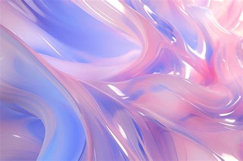 Premium Ai Image Generative Ai Metallic Abstract Wavy Liquid Background Layout Design Tech