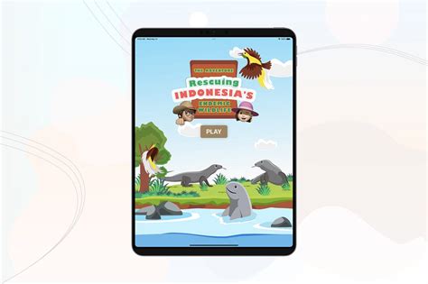 rescue endemic wildlife simple educational game with swiftui by bayu
