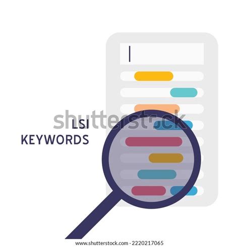 Lsi Keywords Latent Semantic Indexing Vector Stock Vector Royalty Free 2220217065 Shutterstock