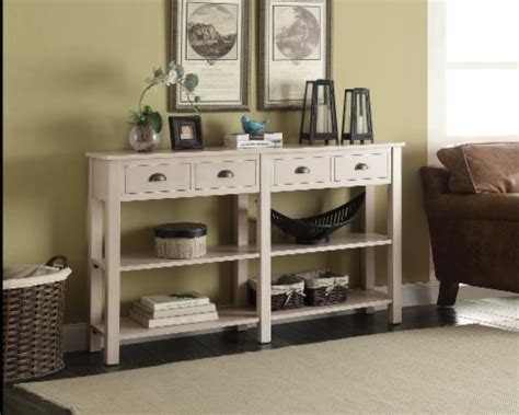Simplie Fun Galileo Console Table In Cream 1 Count Kroger