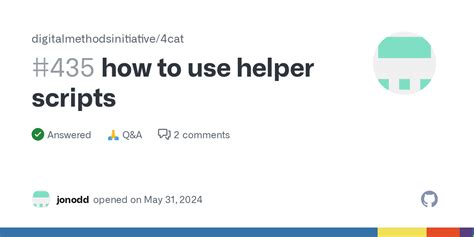How To Use Helper Scripts Digitalmethodsinitiative Cat Discussion GitHub