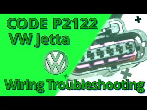 Troubleshoot A P P P Or P ODBII Code No Oscilloscope VW Wiring YouTube