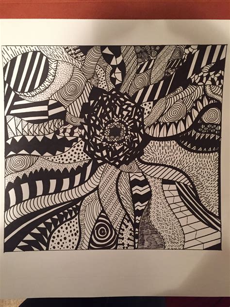 Non Objective Line Drawing