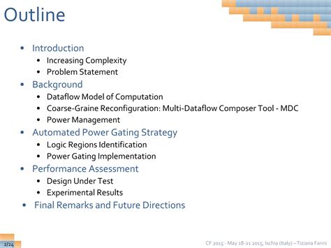 Automated Power Gating Methodology For Dataflow Based Reconfigurable