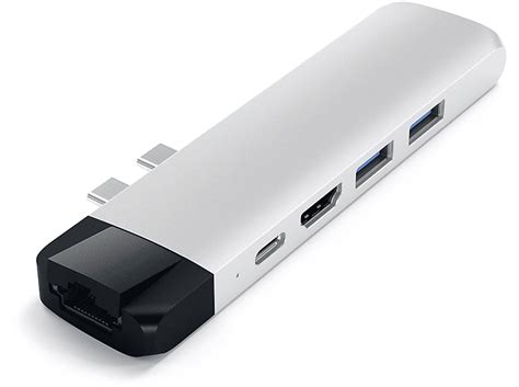 SATECHI ST TCPHES TYPE C PRO HUB WITH ETHERNET 4K HDMI Multi