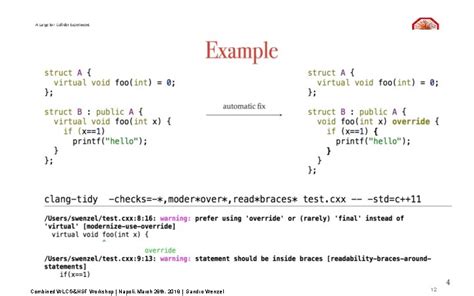 static c code analysis sandro wenzel cern combined