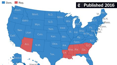 50 Years Of Electoral College Maps How The Us Turned Red And Blue