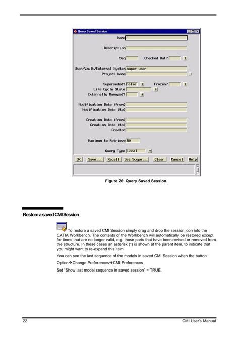Figure 26 Query Saved Se
