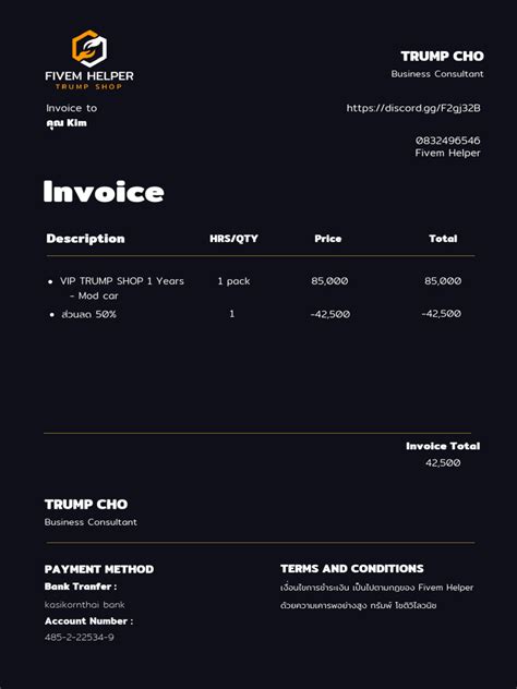 Invoice Fivem Helper Pdf