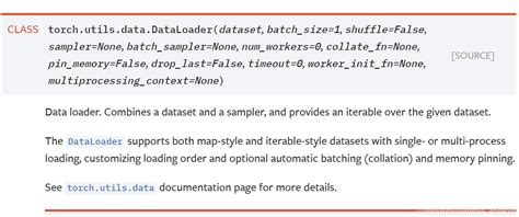 Pytorch之torchutilsdatadataloader详解 Csdn博客