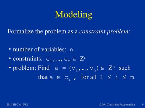 ppt an overview of constraint programming powerpoint presentation