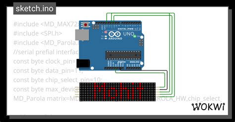 Pro 269 Smartclock Led Display Wokwi Esp32 Stm32 Arduino Simulator