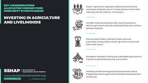 Alleviating Chronic Food Insecurity In South Sudan Social Science In Humanitarian Action Platform