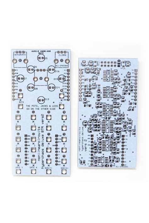 Hyperchaos Deluxe Pcb Nonlinear Circuits Modular Addict Synth Diy