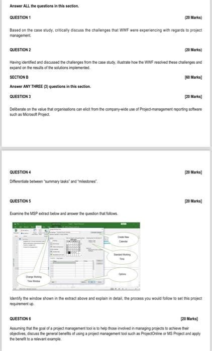 Solved Answer ALL the questions in this section. QUESTION 1 | Chegg.com