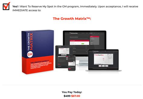The Growth Matrix Pdf Review 2023 — Growth Matrix Update Must Read Before Buying By
