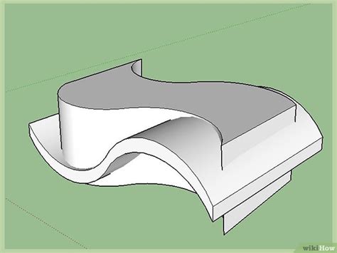 How To Created Curved Smooth Surfaces In SketchUp