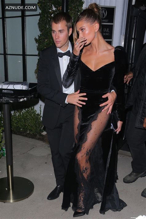 Hailey Baldwin Sexy Seen With Justin Bieber While Leaving An Art