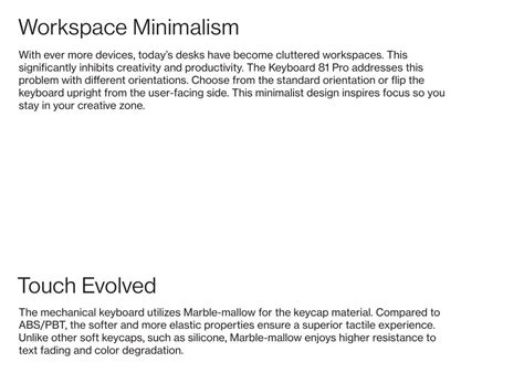 Keyboard 81 Pro User Manual Keychron Canada