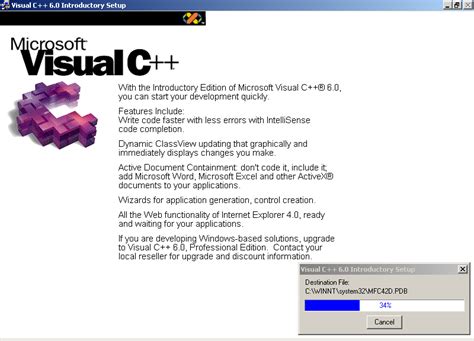 Offer Visual C 6 Introductory Edition WinWorld
