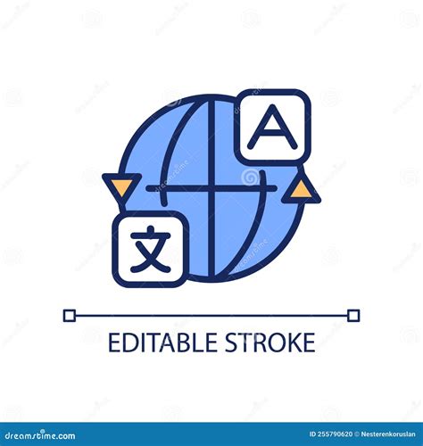 Two Color Map Localization Vector Icon From Maps And Flags Concept Isolated Blue Map