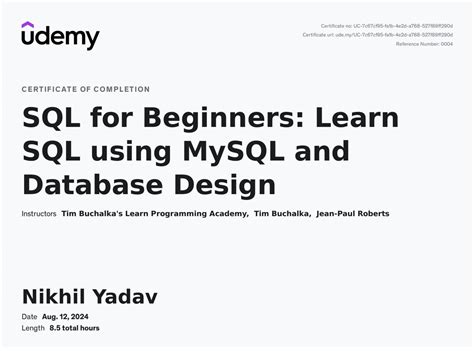 nikhil yadav on linkedin sql databasedesign mysql