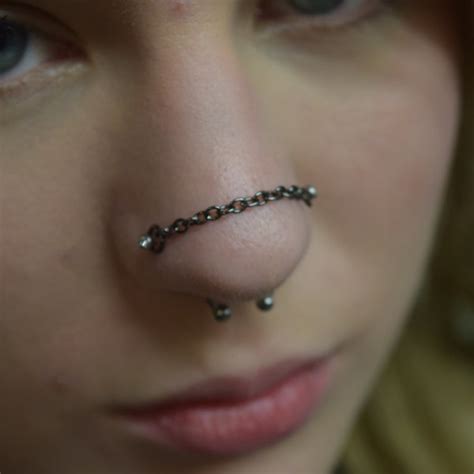 Nose Chain Etsy