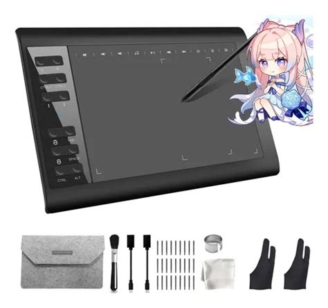 Tablet De Desenho Gráfico Terow T1060 10x6 Polegadas Com Can Frete Grátis