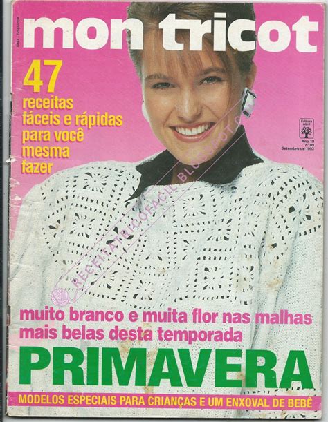 Mon Tricot N° 9 Edição 154 Ano 19 Setembro De 1993
