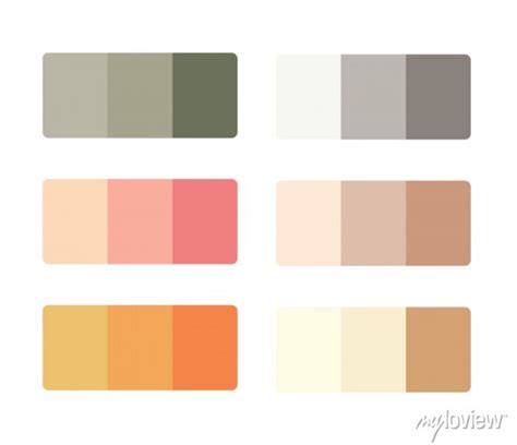 Matching Color Palette Guide Swatch Catalog Collection With Rgb Posters For The Wall • Posters