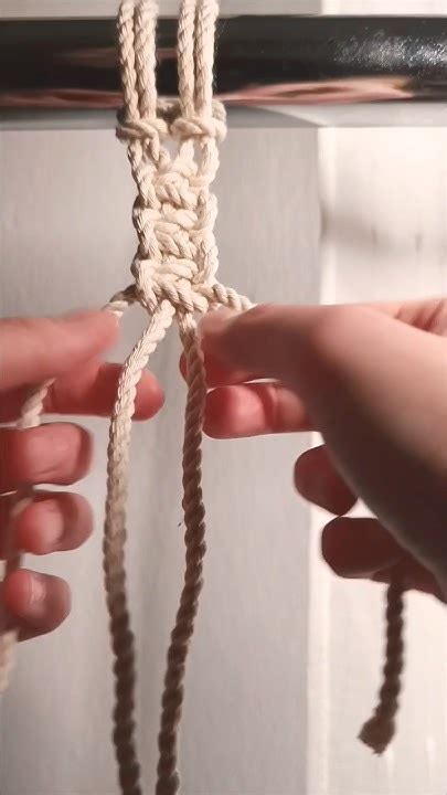 square knot macrame for beginners free tutorial macrame knots macrametutorial μακραμε